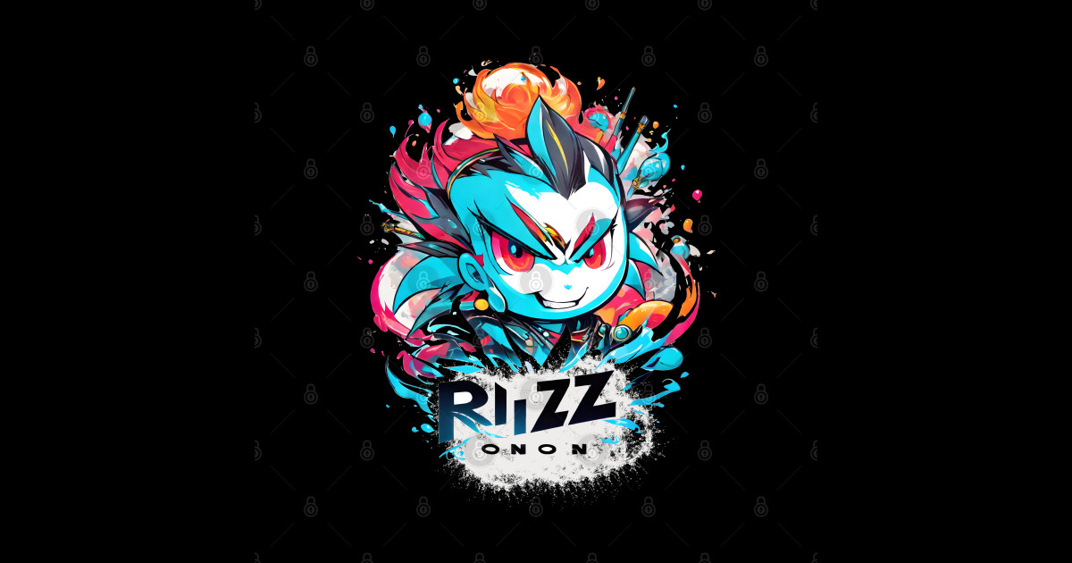 Rizz On Fire Boy - He Rizzen - Posters and Art Prints | TeePublic