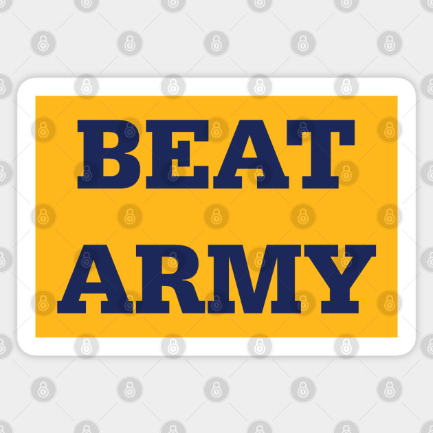Beat Army - Navy - Sticker | TeePublic