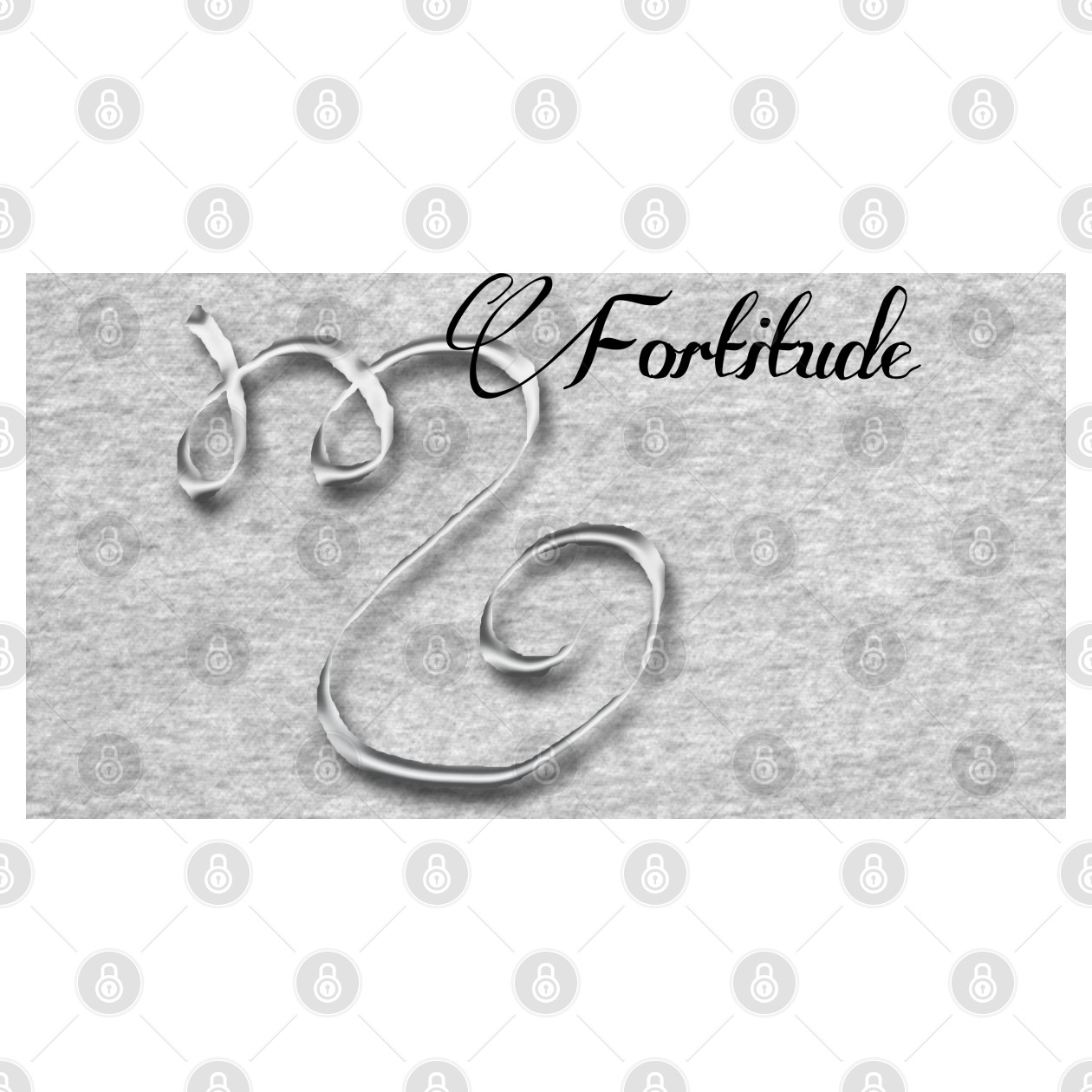 Fortitude - Symbols - T-Shirt | TeePublic