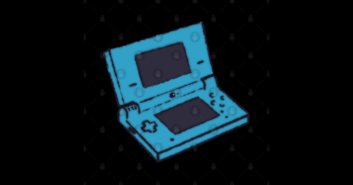 Light Blue DSi - Ds - Sticker | TeePublic