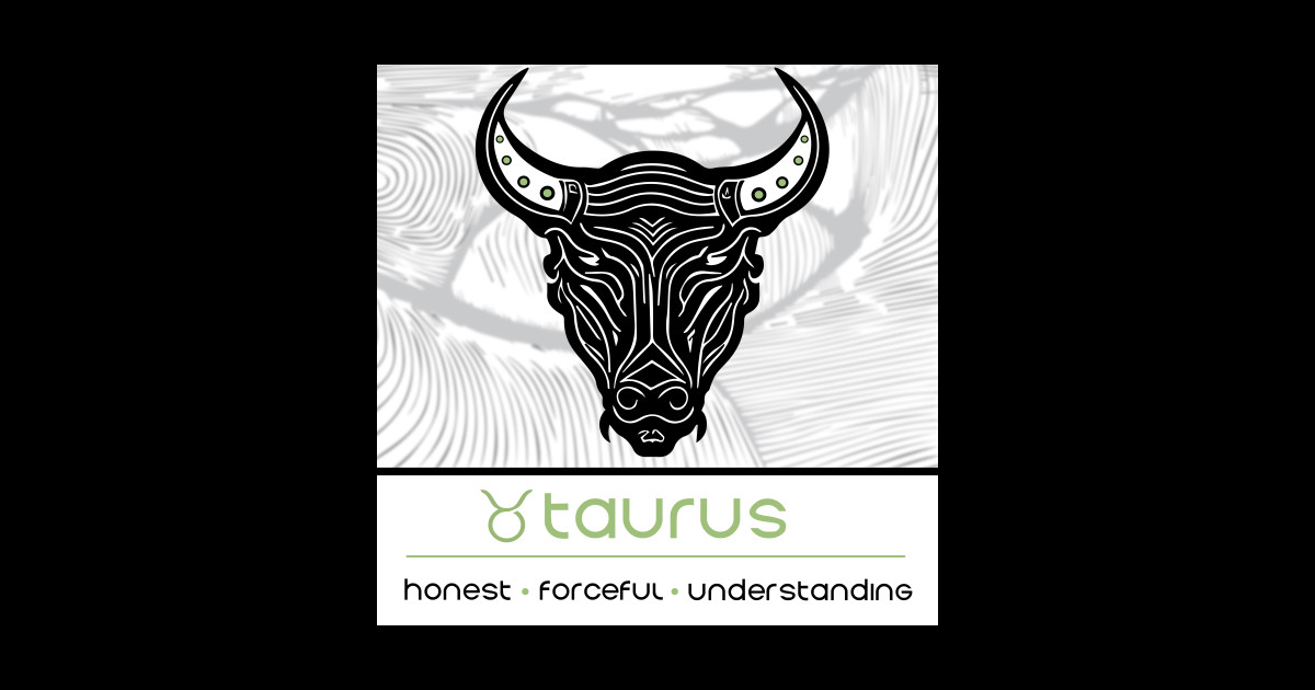 Taurus Season - Zodiac Graphic - Taurus - Sticker | TeePublic