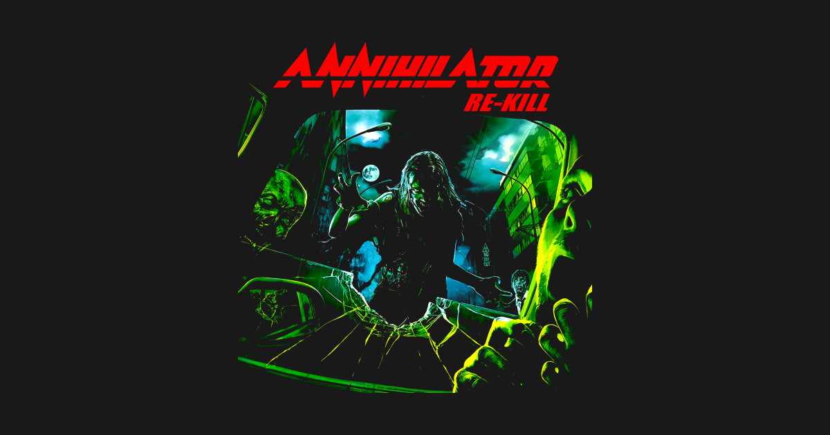 Horror Green Silhouette - Band - T-Shirt | TeePublic