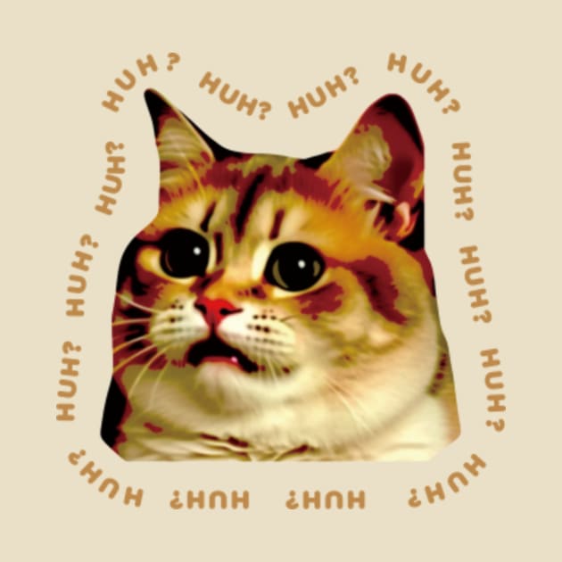 Huh? Cat - Funny Animals Hilarious Cat - Huh Cat - T-Shirt | TeePublic