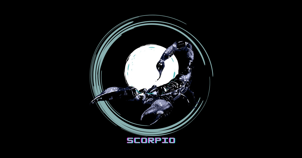 Scorpio - Scorpio Zodiac Sign - Sticker | TeePublic