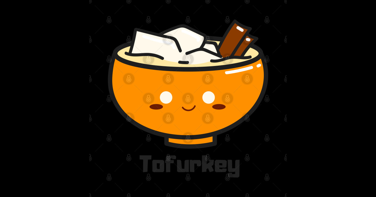 tofurkey cute design - Tofurkey - Sticker | TeePublic