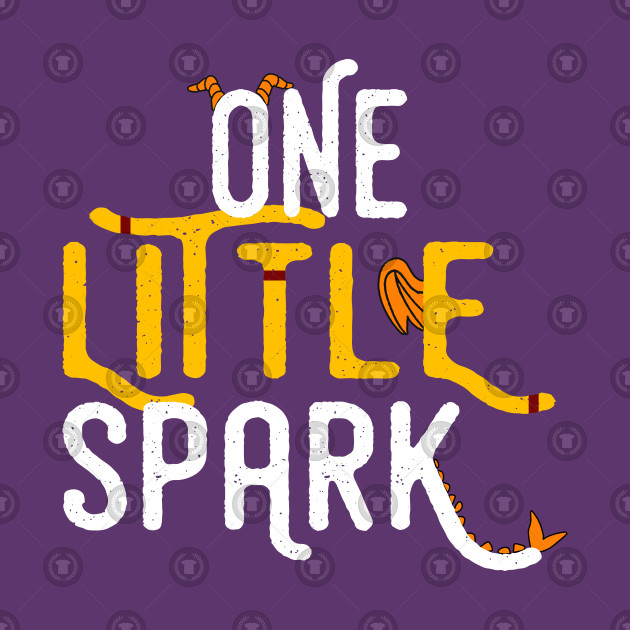 One Little Spark (White) - Disney - T-Shirt | TeePublic
