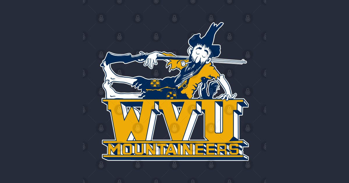 WVU Vintage mascot - Mountaineers - T-Shirt | TeePublic