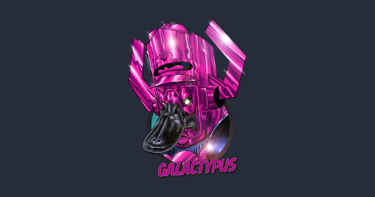 GALACTYPUS! - Platypus - T-Shirt | TeePublic