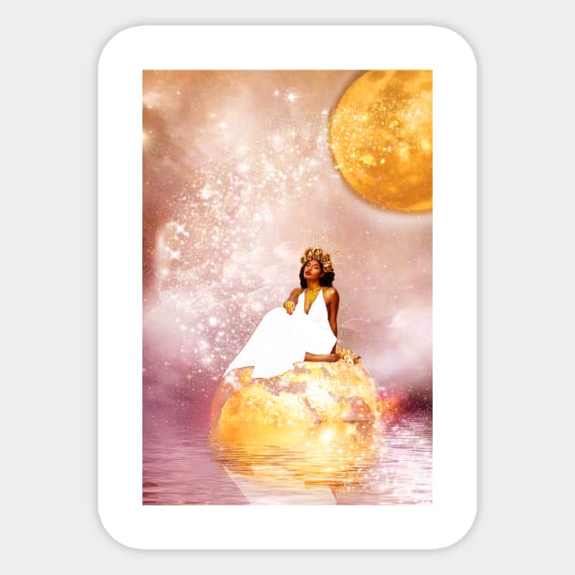 Mama African Goddess - Spiritual - Sticker | TeePublic