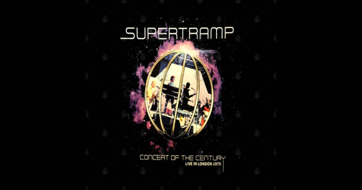 concert of the century_supertramp - Supertramp - Sticker | TeePublic