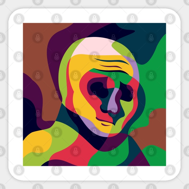 Depression Wojak - Meme - Sticker | TeePublic