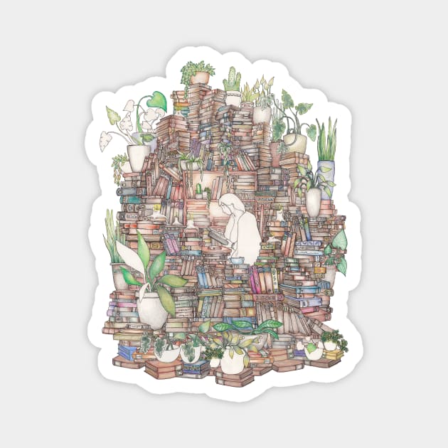 Safe Space - Library - Magnet | TeePublic