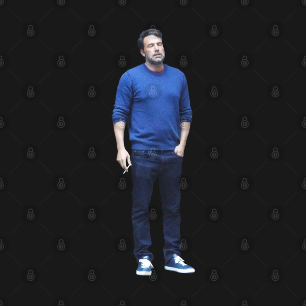 Ben Affleck Smoking Meme - Ben Affleck - T-Shirt | TeePublic