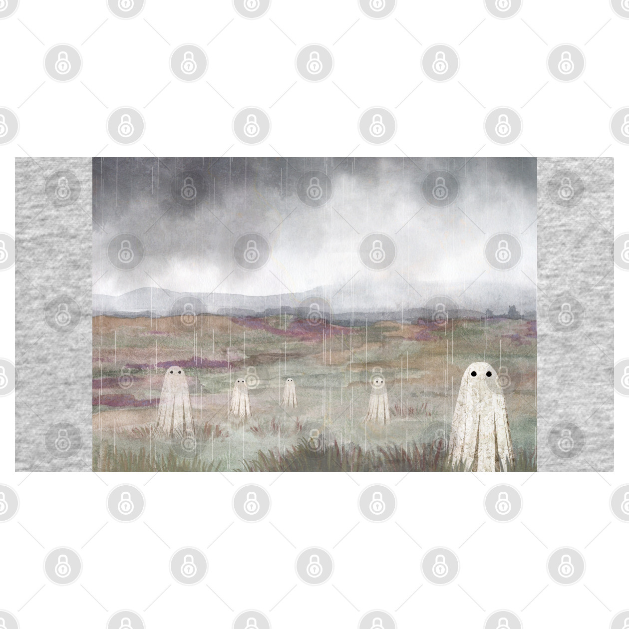 Ghosts In The Rain - Ghosts - T-Shirt | TeePublic