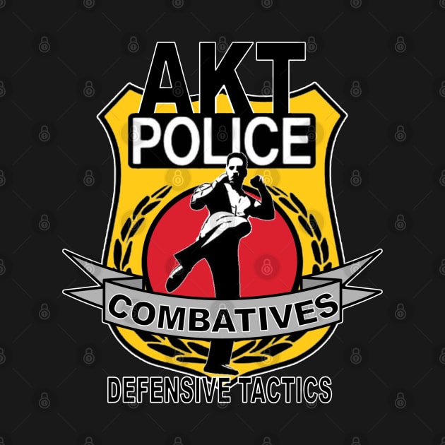 AKT Police Combatives - Gold Badge - Police Combatives - T-Shirt ...