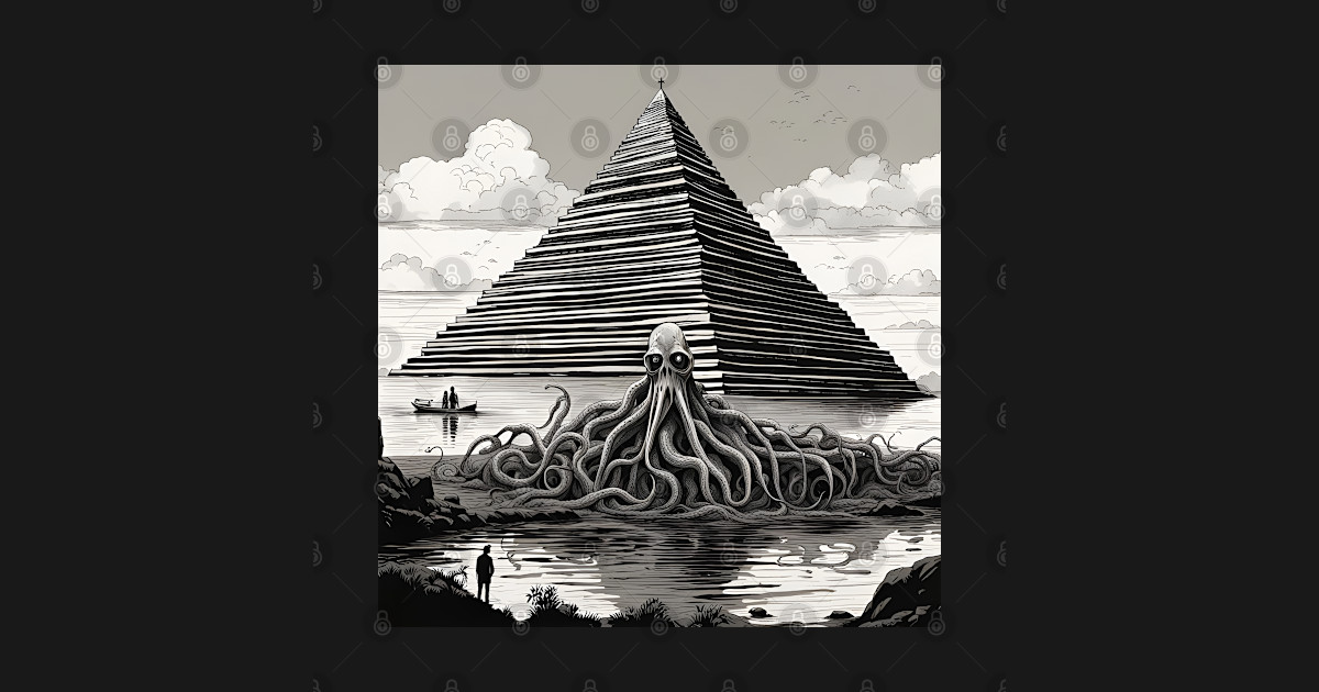 Pyramid Ink - Pyramids - T-Shirt | TeePublic