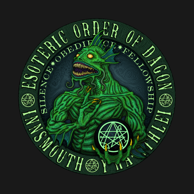 Esoteric Order of Dagon - Azhmodai 2019 - Lovecraft - T-Shirt | TeePublic