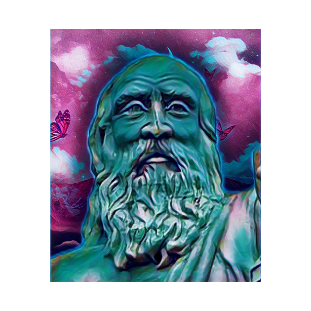 Diogenes Portrait | Diogenes Artwork 5 - Diogenes - T-Shirt | TeePublic