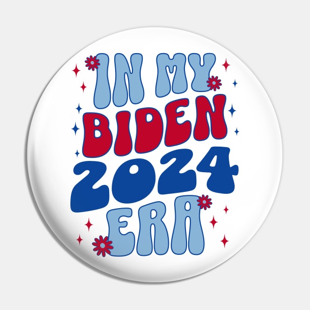In My Biden Era Vote Joe Biden 2024 Cute Aesthetic Back Print - Joe ...