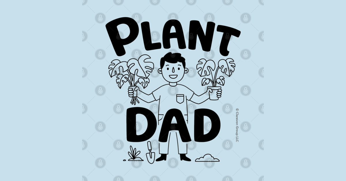 Plant Dad - Plant Lover - Plant Dad - T-Shirt | TeePublic