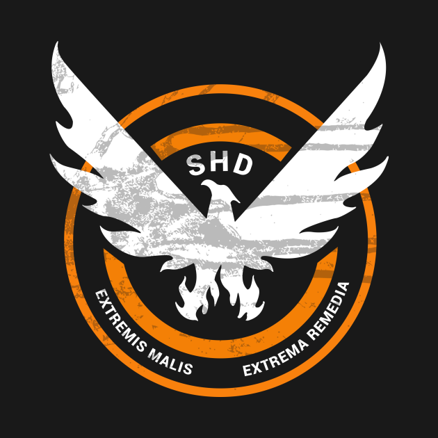 The Division SHD Grunge Logo 1 - The Division - T-Shirt | TeePublic
