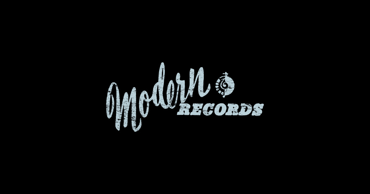 Modern Records - Defunct Record Label - Sticker | TeePublic