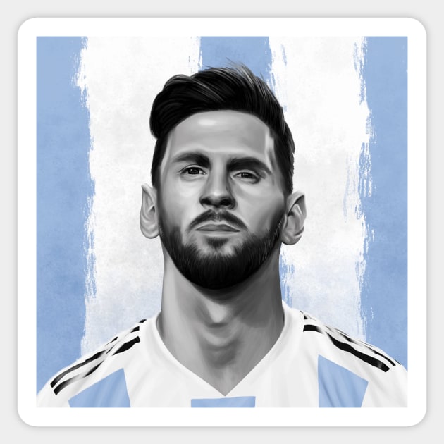 Lionel Messi - Messi - Sticker | TeePublic