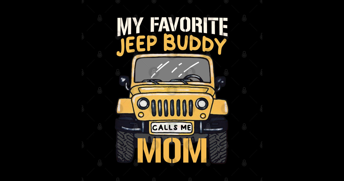 Jeep Mom Jeep Mom Sticker Teepublic