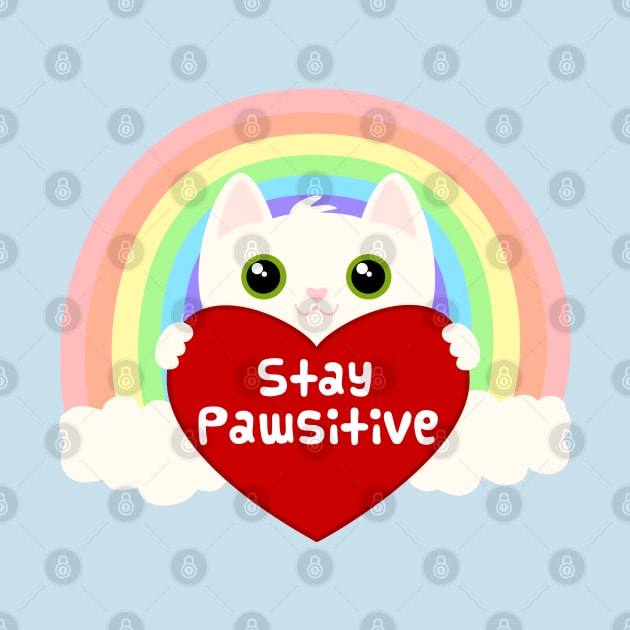 Positivity Kitty - Positivity - T-Shirt | TeePublic