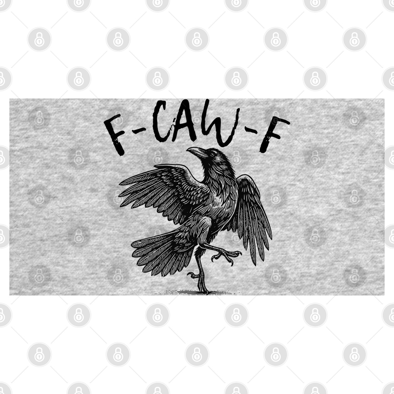 Black Crow, F-Caw-F Funny Black Bird - F Caw F Crow - Hoodie | TeePublic