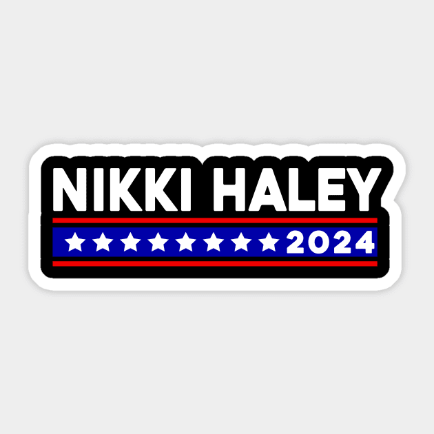 Nikki Haley 2024 - Nikki Haley 2024 - Sticker | TeePublic