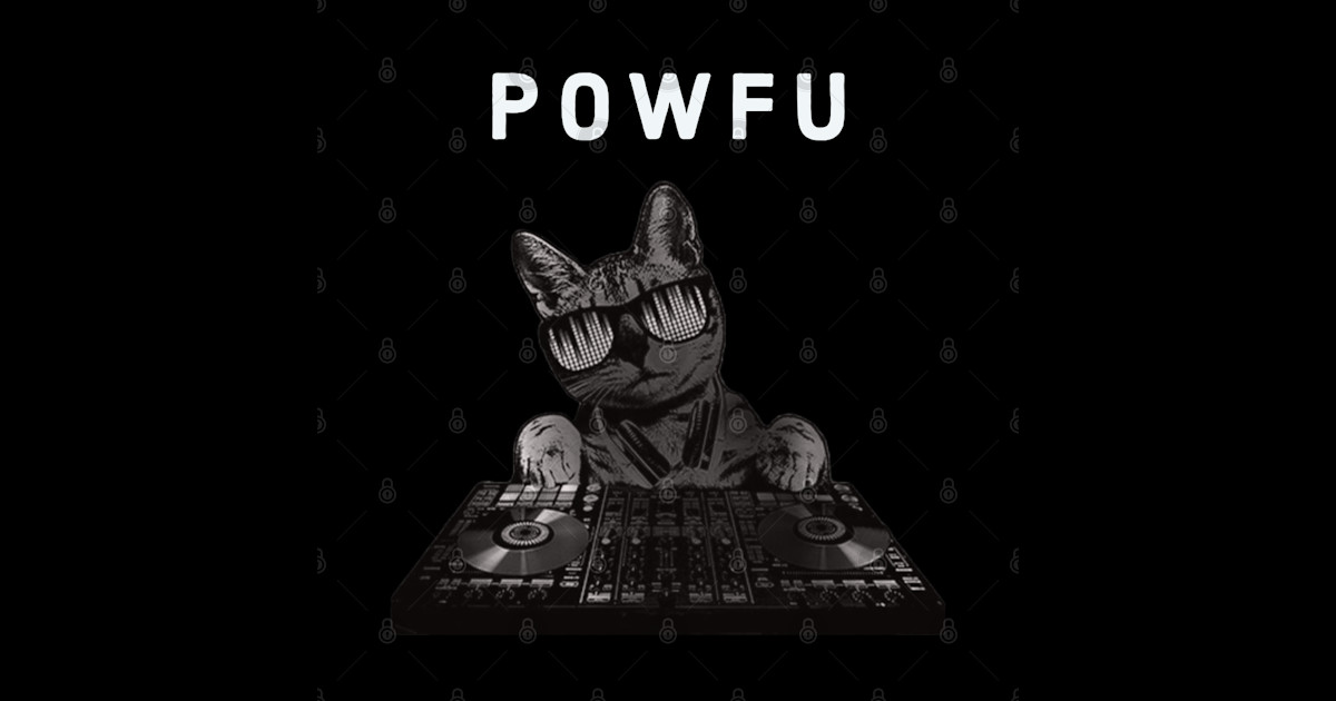 Powfu / Funny Cat Style - Powfu - Sticker | TeePublic