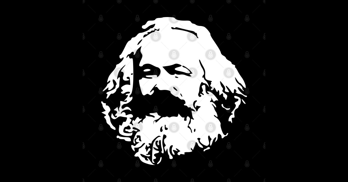 Karl Marx stencil - Communism - Posters and Art Prints | TeePublic