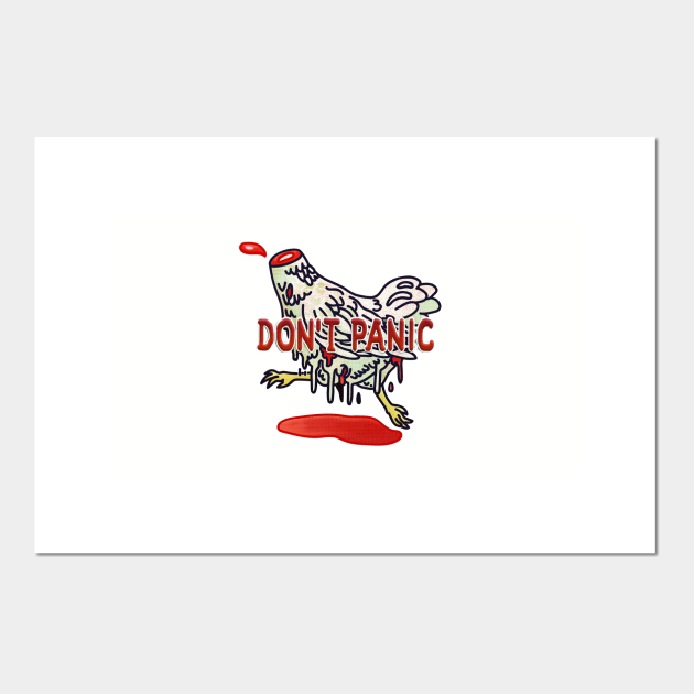 Chicken with Its Head Cut Off - Chicken - Posters and Art Prints ...