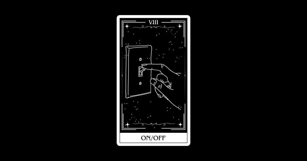 On/Off Dnd 5e Spells Tarot Card Dungeons and Dragons Gift - Dnd Gift ...