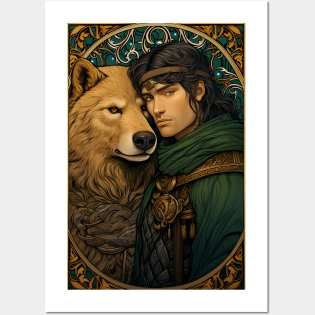 Beast Master Ranger. DnD. Baldurs gate 3. - Baldurs Gate 3 - Posters ...