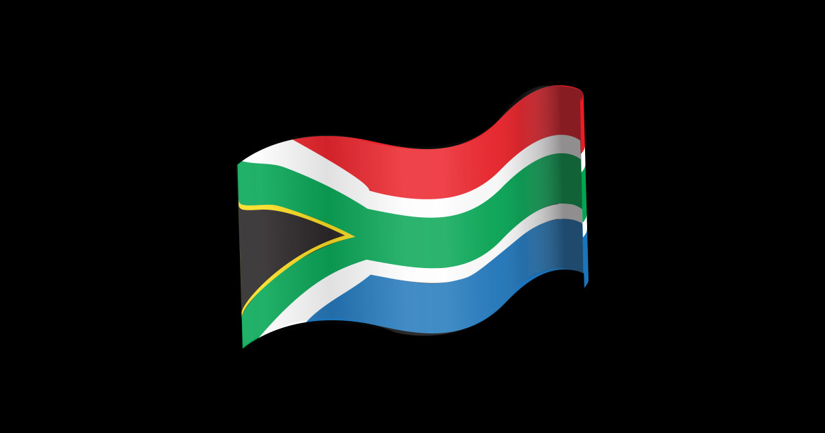 South Africa - South African Flag - Sticker | TeePublic