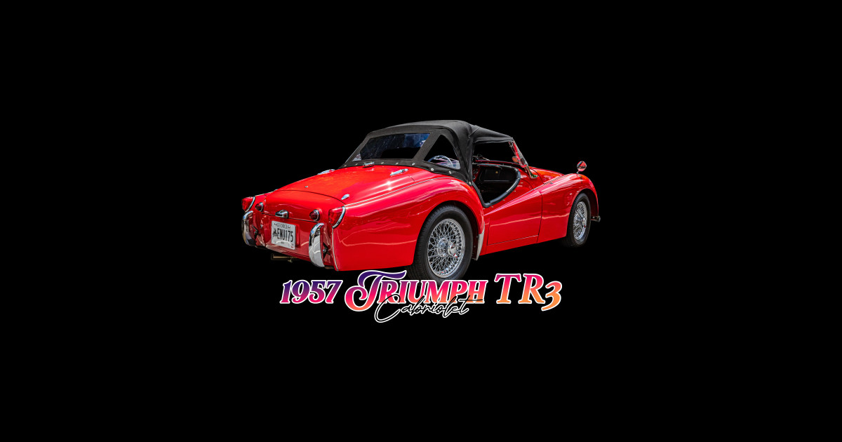 1957 Triumph TR3 Cabriolet - 1957 Triumph Tr3 Cabriolet - Sticker ...