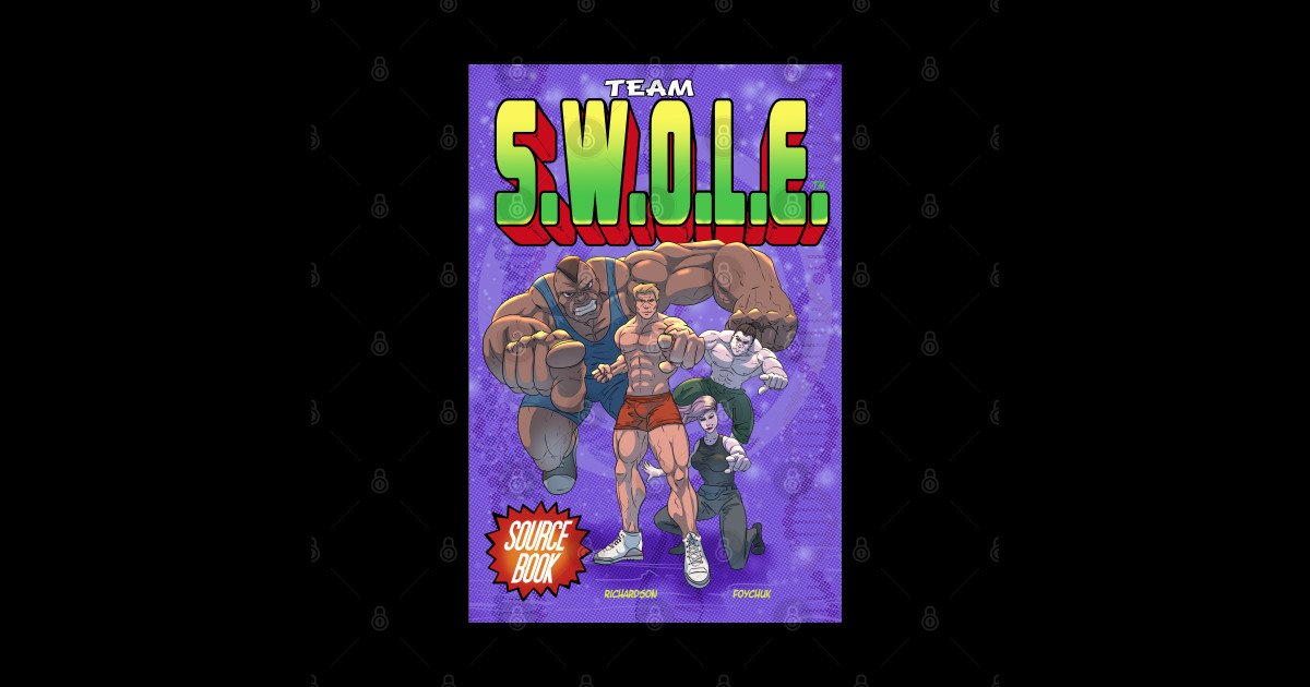 TEAM S.W.O.L.E. - Team Swole Swole Swoldger - Sticker | TeePublic