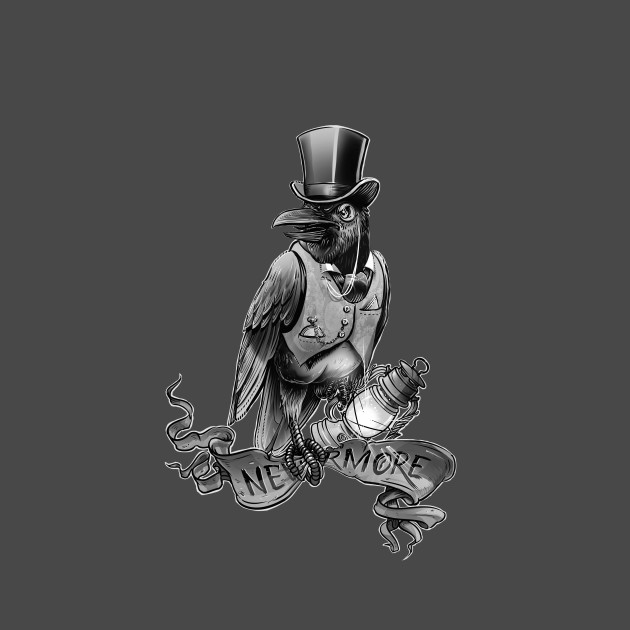 The Crow. Nevermore - Raven - T-Shirt | TeePublic