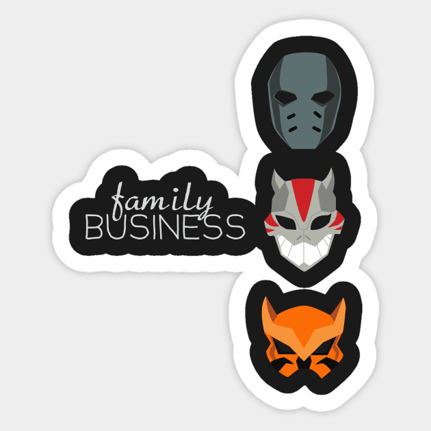 Family Business - Young Justice - Sticker | TeePublic