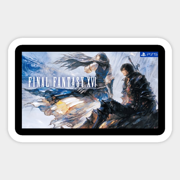 Final Fantasy 16 - Final Fantasy - Sticker | TeePublic