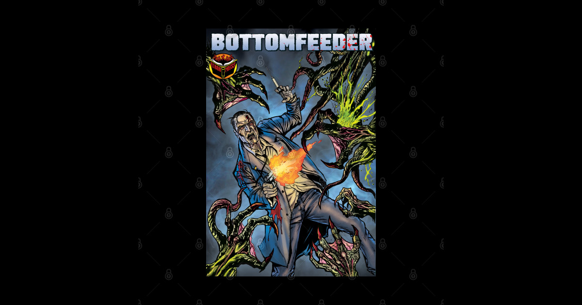 Bottomfeeder Variant Cover Art - Bottomfeeder - Sticker | TeePublic