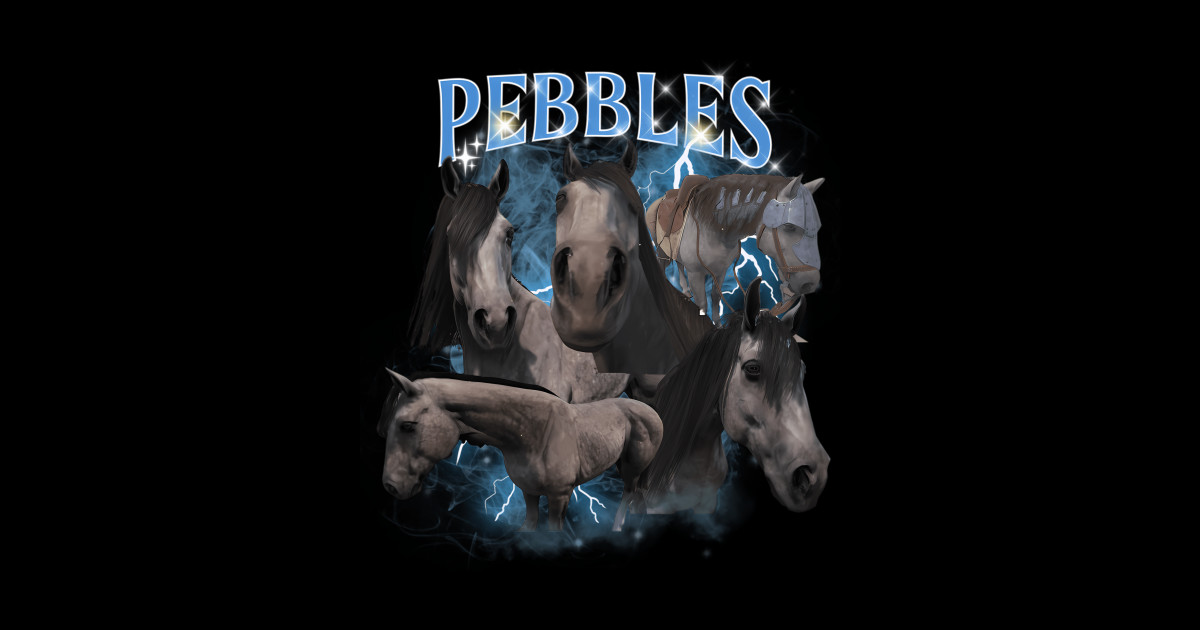 Pebbles Horse Kcd2 Vintage - Pebbles Horse Kcd2 Vintage - Sticker ...