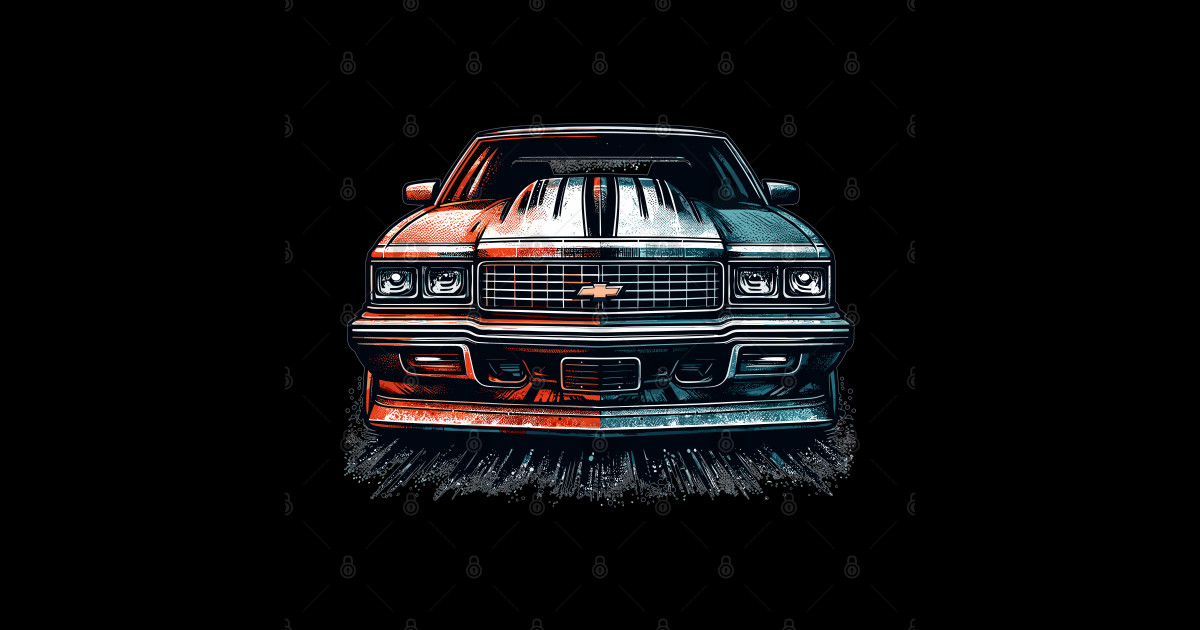 Chevy Caprice - Chevy Caprice - Sticker | TeePublic