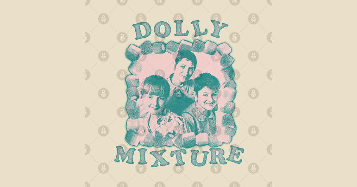 Dolly Mixture ---- Original Faded Style Fan Artwork - Dolly Mixture - T ...