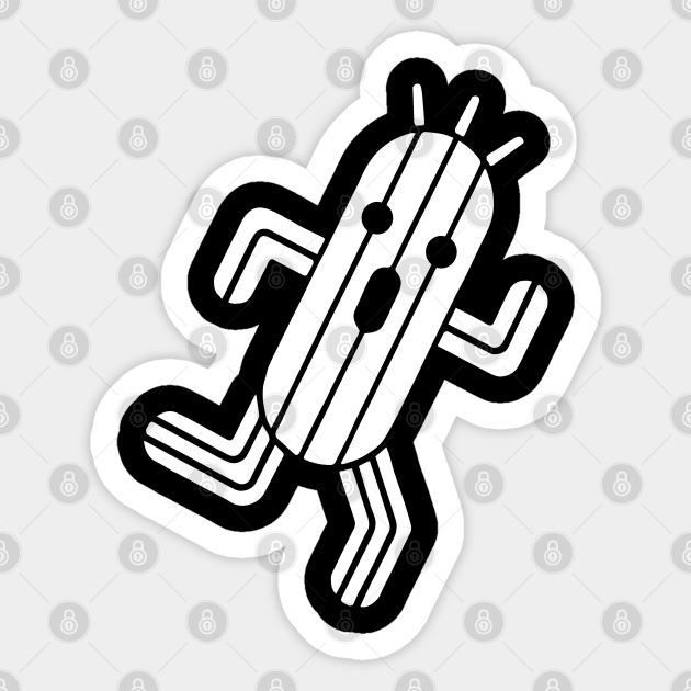 cactuar - Final Fantasy - Sticker | TeePublic