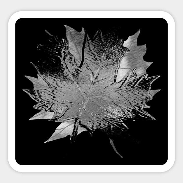 Spooky Halloween Leaf Leaves - Camouflage Pattern - Sticker | TeePublic