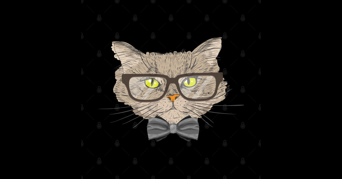 Cat Formal - Cat Formal - Sticker | TeePublic