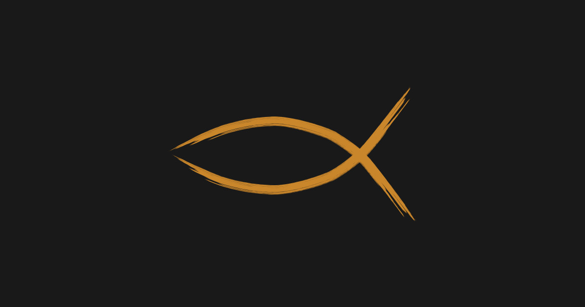 Ichthys Fish Christianity - Ichthys - T-Shirt | TeePublic